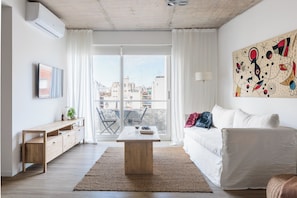 Apartamento (8A) | 1 quarto, cofre no quarto, cortinas/cortinados opacos 
