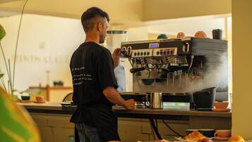 Serviço de café