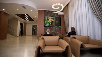 Sala de estar do lobby