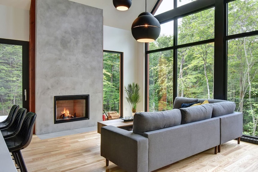 Modern Scandinavian Chalet + Jacuzzi, Pool, Lake - Quebec