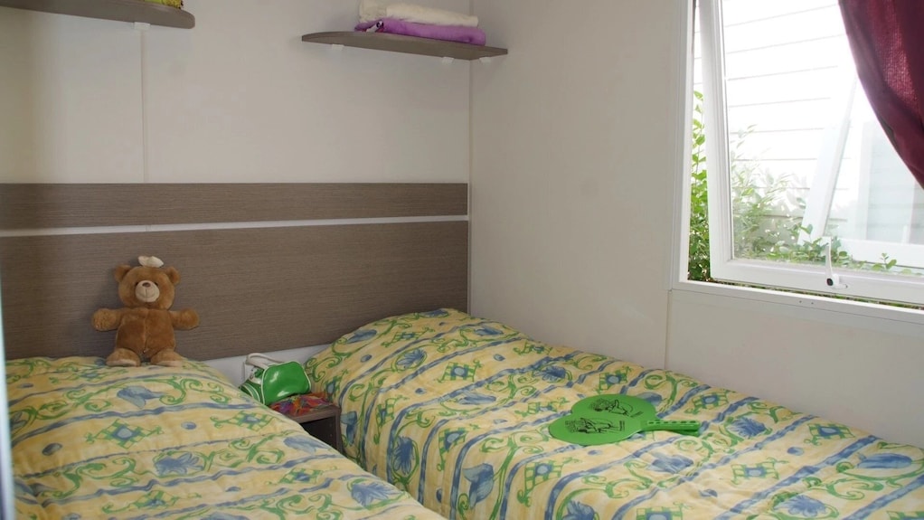 Zecamping 4 éToiles 1km Plage Parc Aquatique Mobil-home Tv 24m2 - Cap Estérel