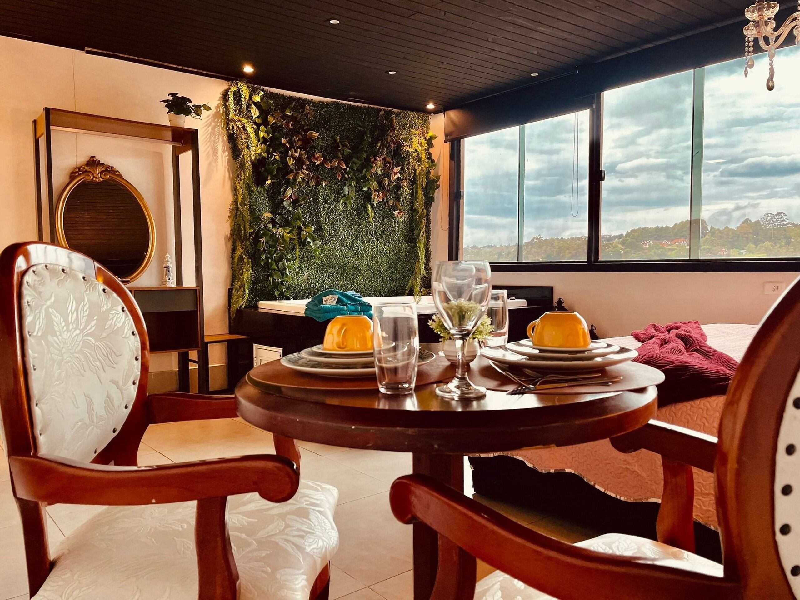 Chalé | Espaço de trabalho para notebook, Wi-Fi de cortesia