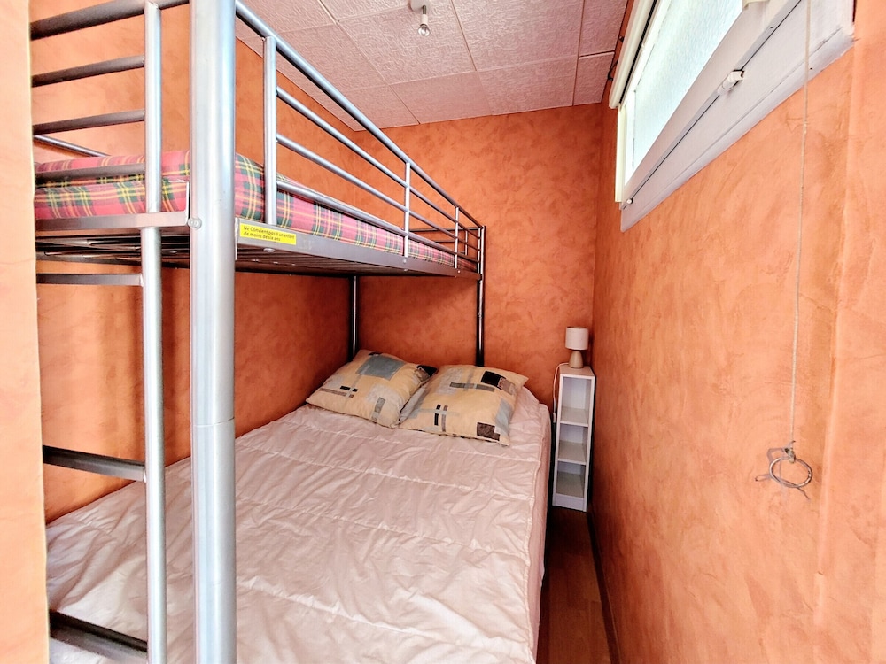 Canet-en-roussillon: Estudio Moderno Para 4 Con Gran Terraza, Parking Y Cerca De La Playa - Canet-en-Roussillon