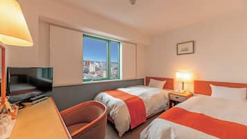 Quarto duplo luxo, 2 quartos | Escrivaninha, quartos à prova de som