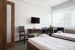 Quarto Duplo Deluxe | Wi-fi grátis, roupa de cama fornecida 