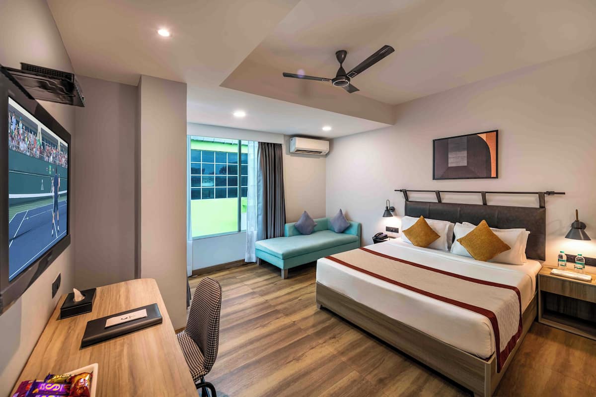 Suite Comfort, Vista para a cidade | 1 quarto, cofre no quarto, secretária