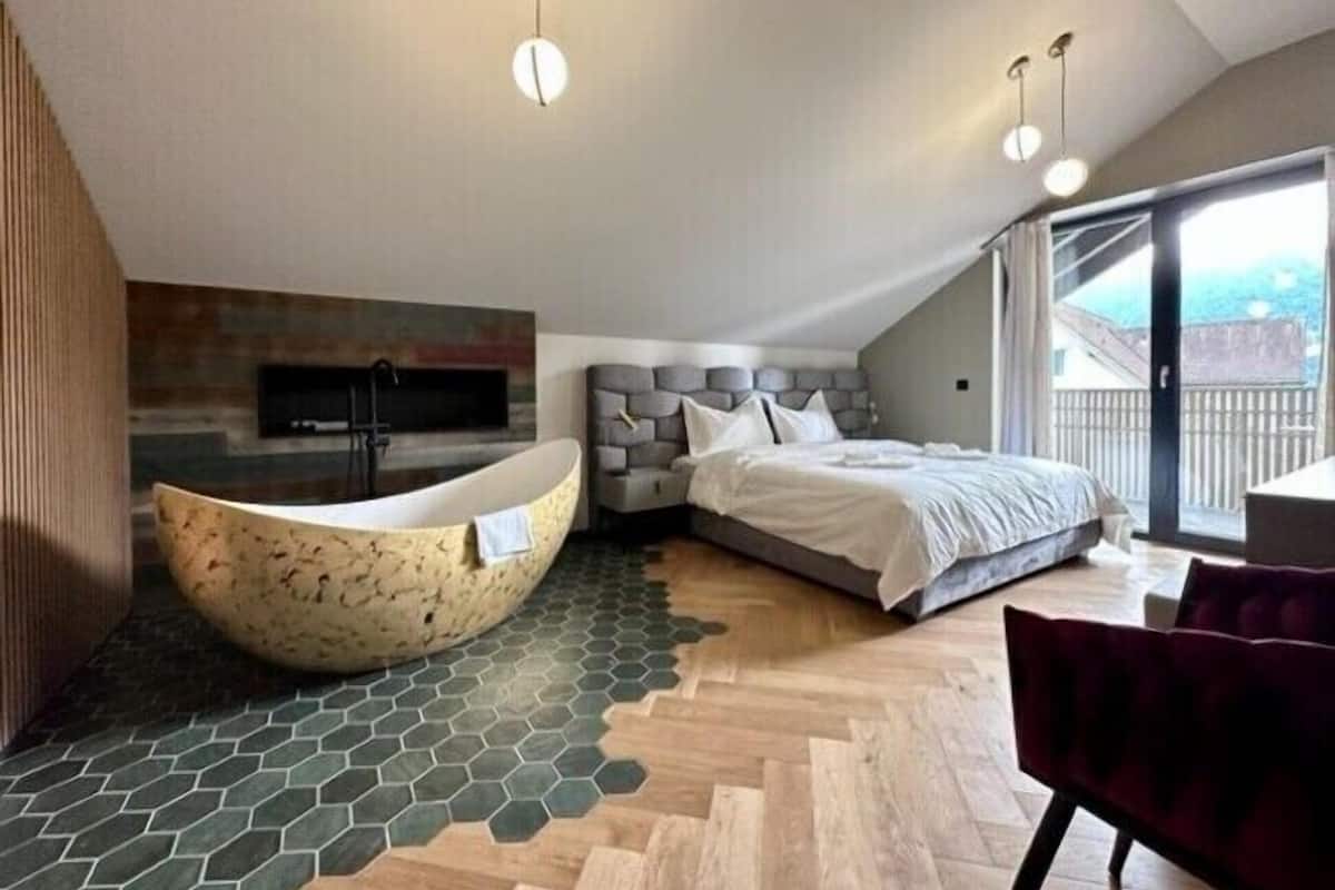 Suite Standard | 1 quarto, roupa de alta qualidade, cofre no quarto