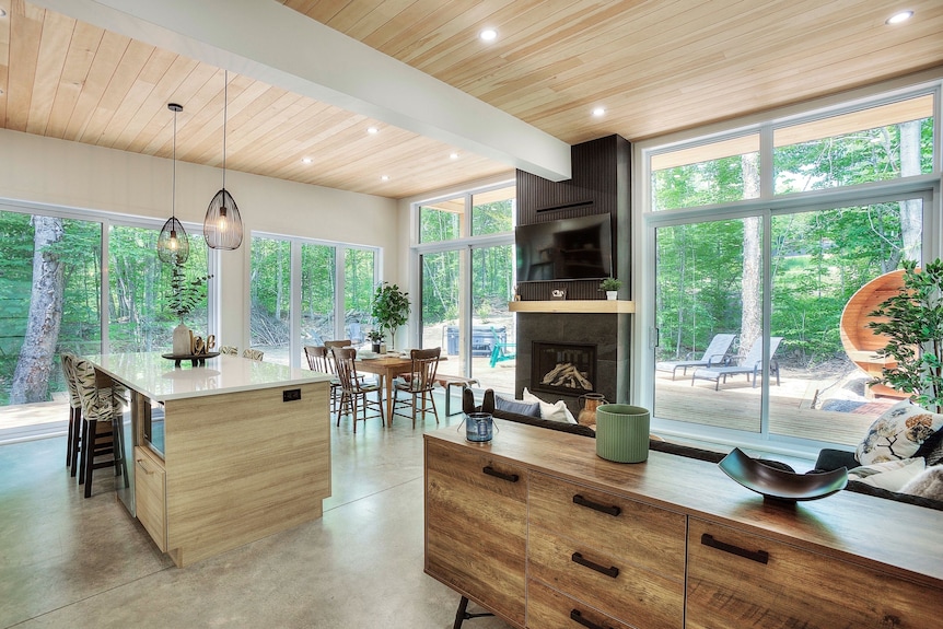 Valhalla Tremblant Cabin Retreat-jacuzzi/sauna - Quebec