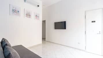 Apartamento | 2 quartos, secretária, ferro/tábua de engomar, Wi-fi grátis