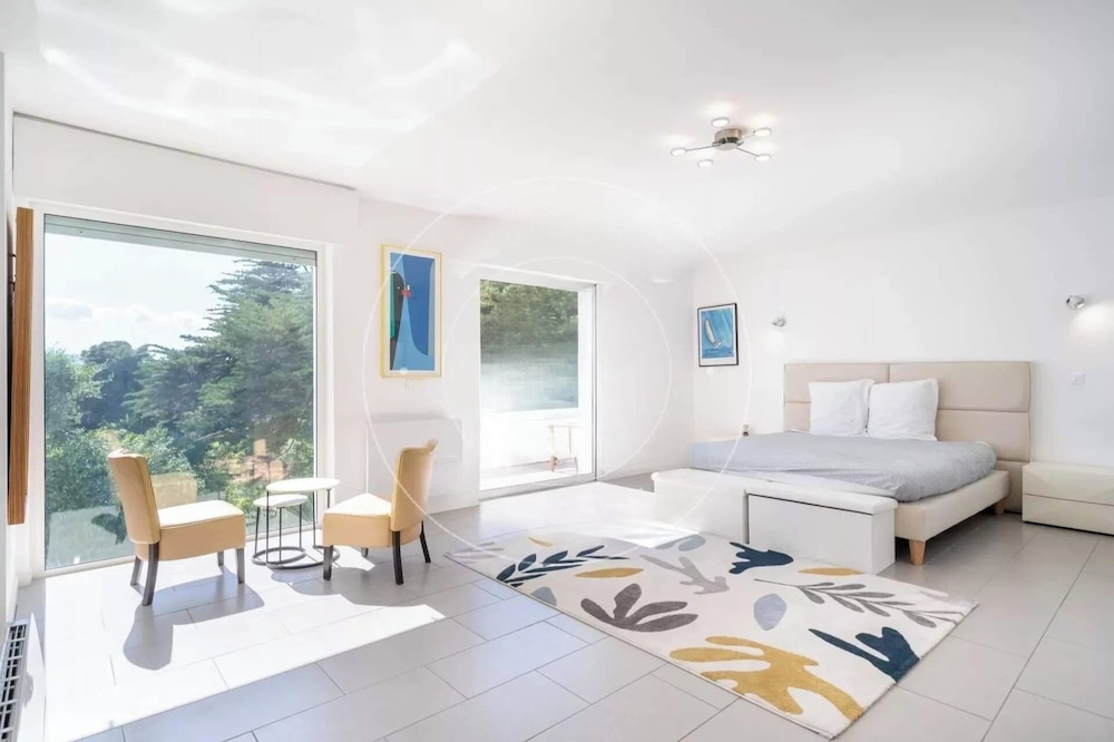 Villa 8p Vue Mer 4km Cannes Centre Et Plages - Juan-les-Pins