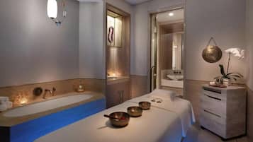 Massagens de pedras quentes, massagens musculares profundas, massagens