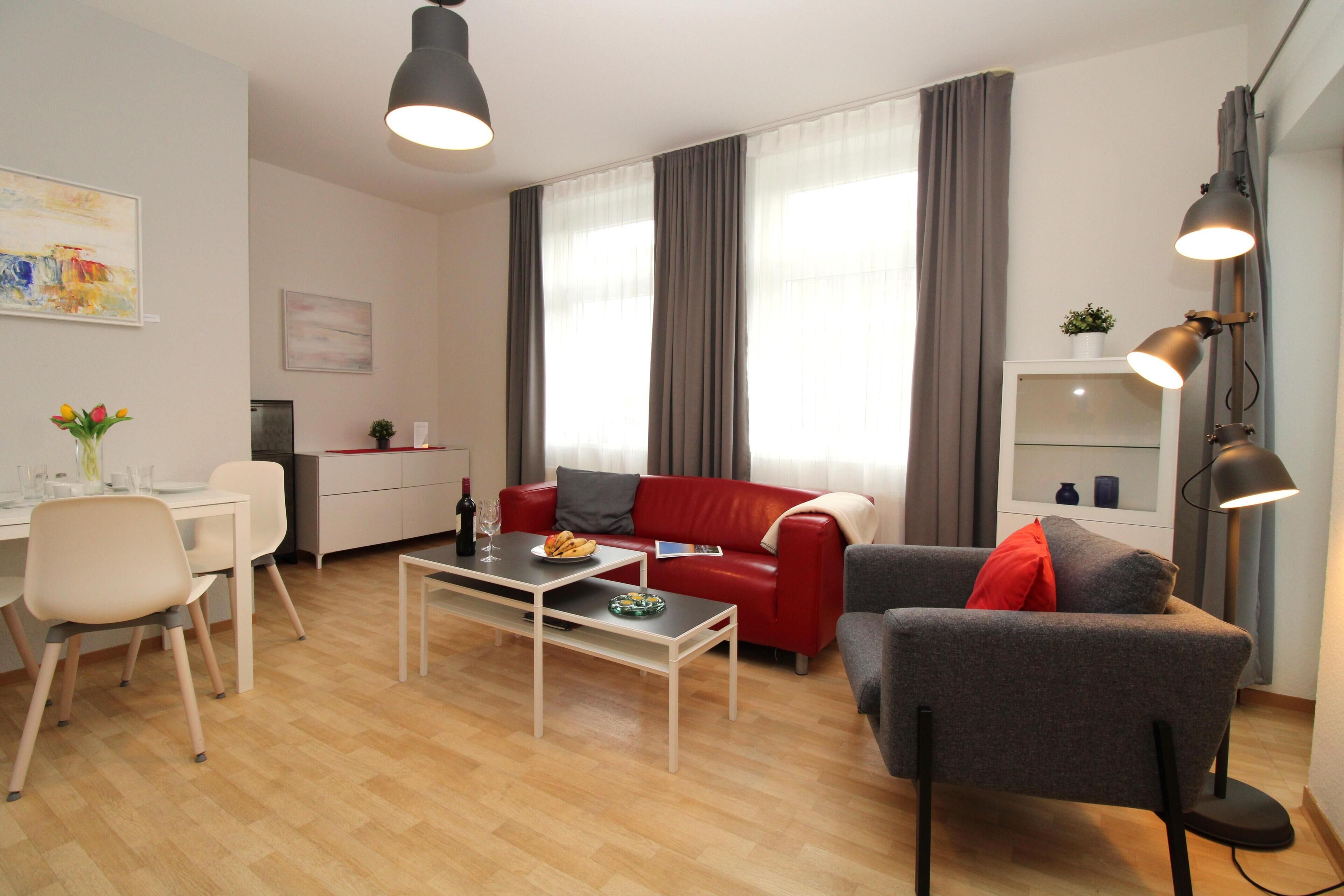 Haus Triton Fewo 3: Strandnahe Und Moderne 2-zimmer-fewo Mit Süd-balkon - Kühlungsborn