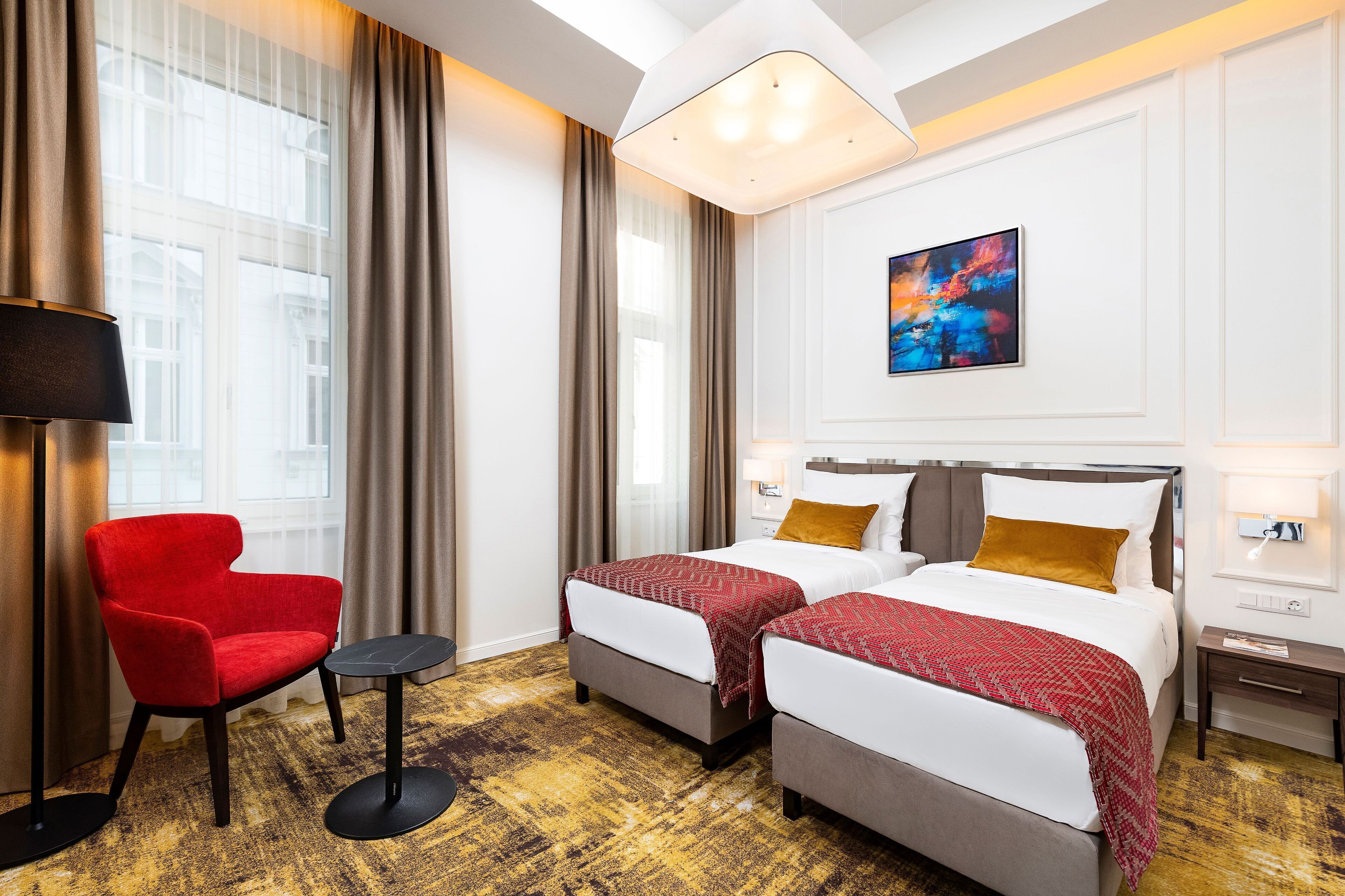 Quarto casal superior | Vista do quarto