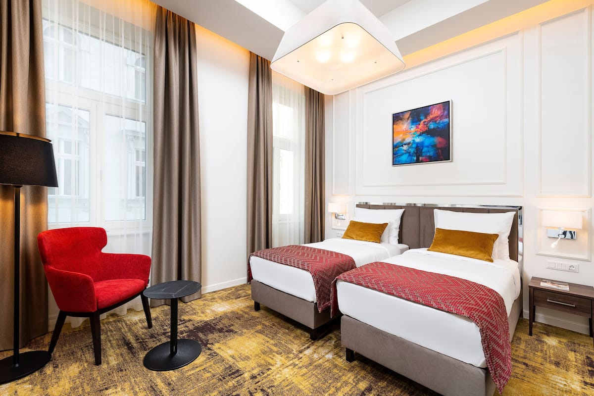 Quarto casal superior | Vista do quarto