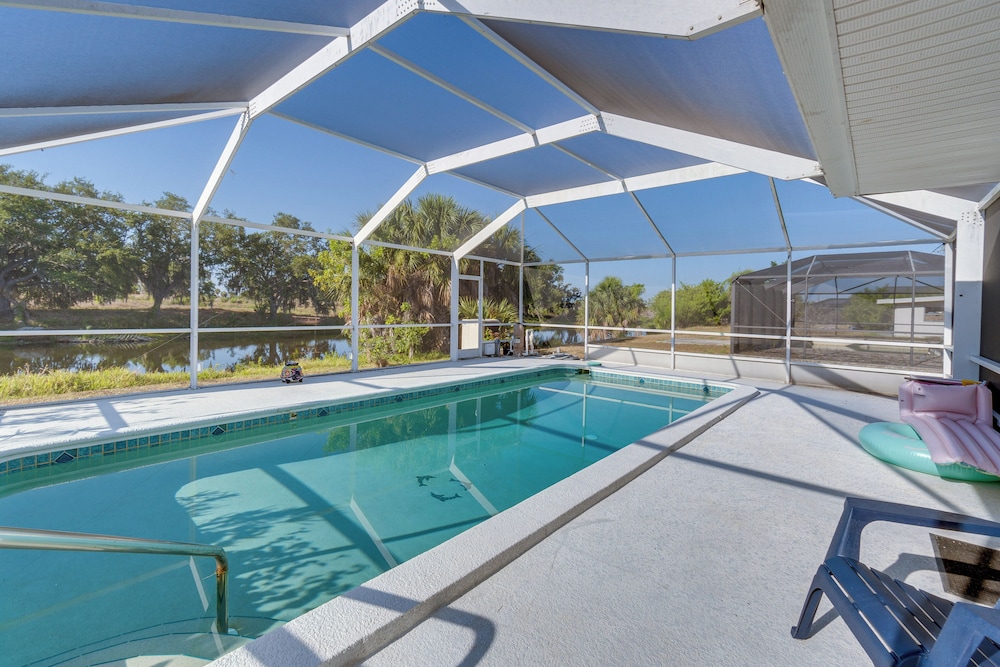 Port Charlotte Canal-front Home W/ Private Pool! - Punta Gorda, FL