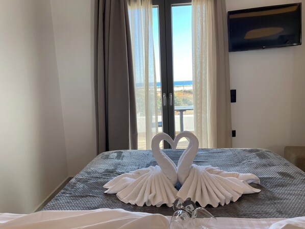 Quarto Duplo ou Twin Deluxe, vista para o mar | Fachada do alojamento