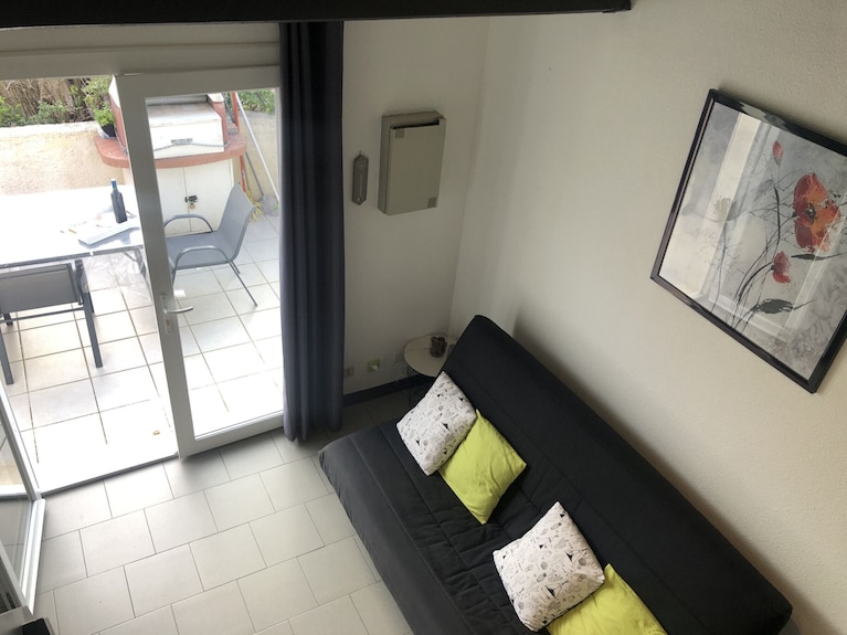 Charming T2 Villa With Mezzanine, Private Parking, Near Beach, Pet-friendly, Sleeps 4-5 - Saint-Cyprien