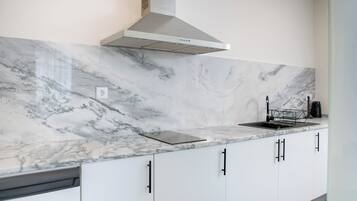 Quarto Duplo Deluxe | Cozinha privada