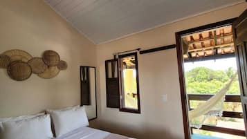 Quarto Duplo Superior, vista para a piscina | Wi-fi grátis