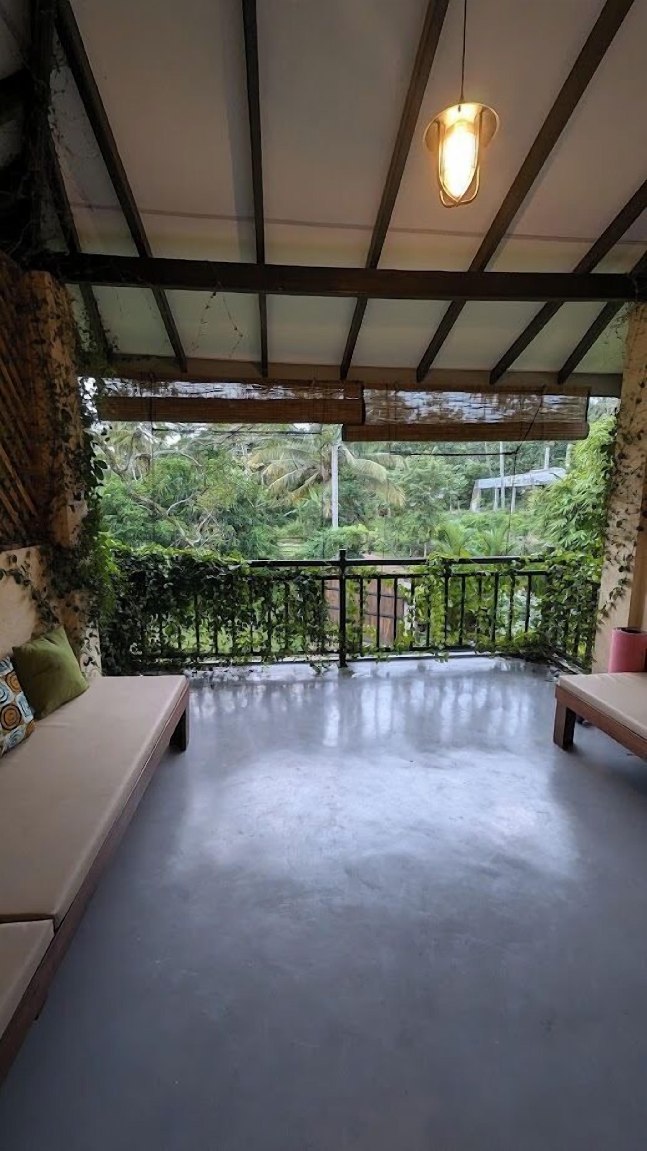 Apartamento Clássico, varanda, vista para o lago | Terraço/pátio interior