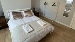 Apartamento | 2 quartos, Wi-fi grátis, roupa de cama fornecida