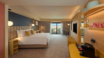 Suite Nobre, 1 cama king-size e sofá-cama, terraço | 1 quarto, minibar, cofre no quarto, secretária