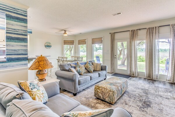 Walk To Marina: Pet-friendly Little River Home! - North Myrtle Beach, SC