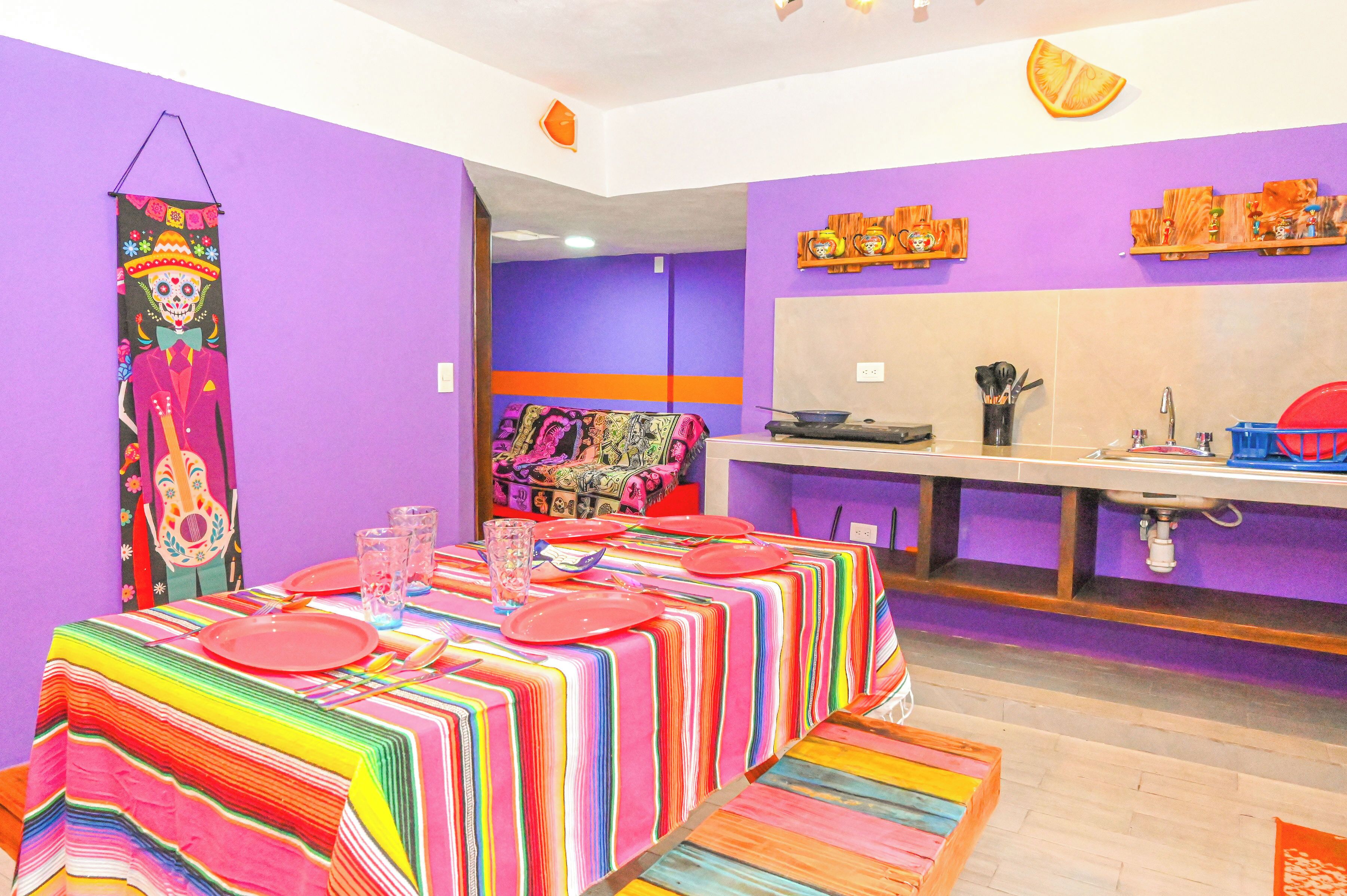5 Minutes From The Palapas Park! Ideal Apartments For Families. - Isla Mujeres