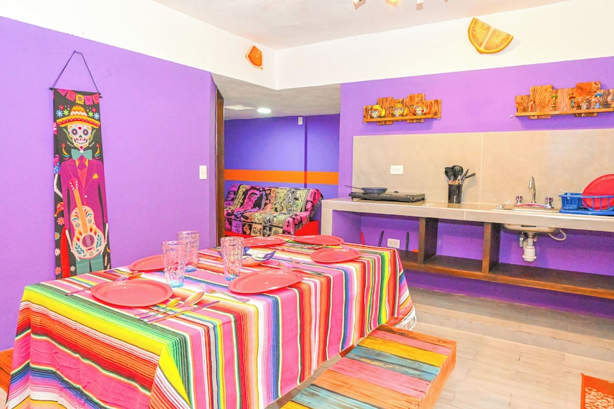5 Minutes From The Palapas Park! Ideal Apartments For Families. - Isla Mujeres