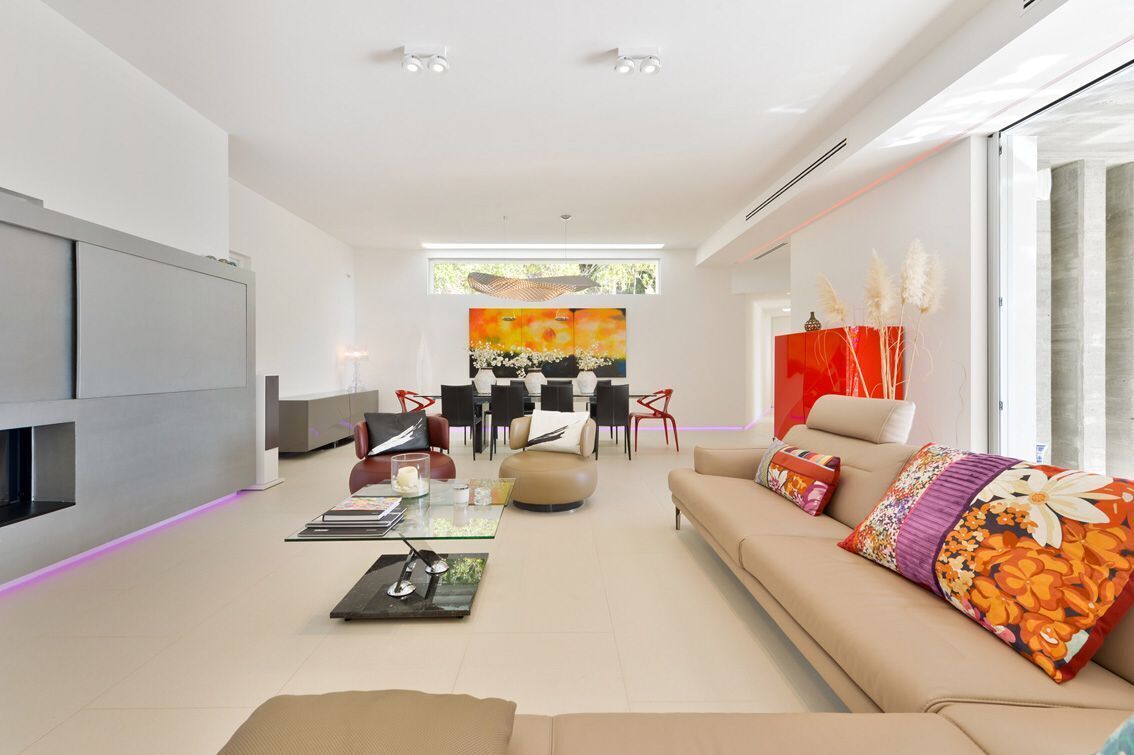 Modern Villa, Sea View & Eivissa Old Town View 15 Min Away From The Airport - Ibiza