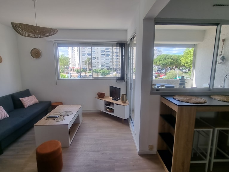 Appartement Rénové Pour 4 Personnes Situé Entre Le Port Et La Plage - Mauguio