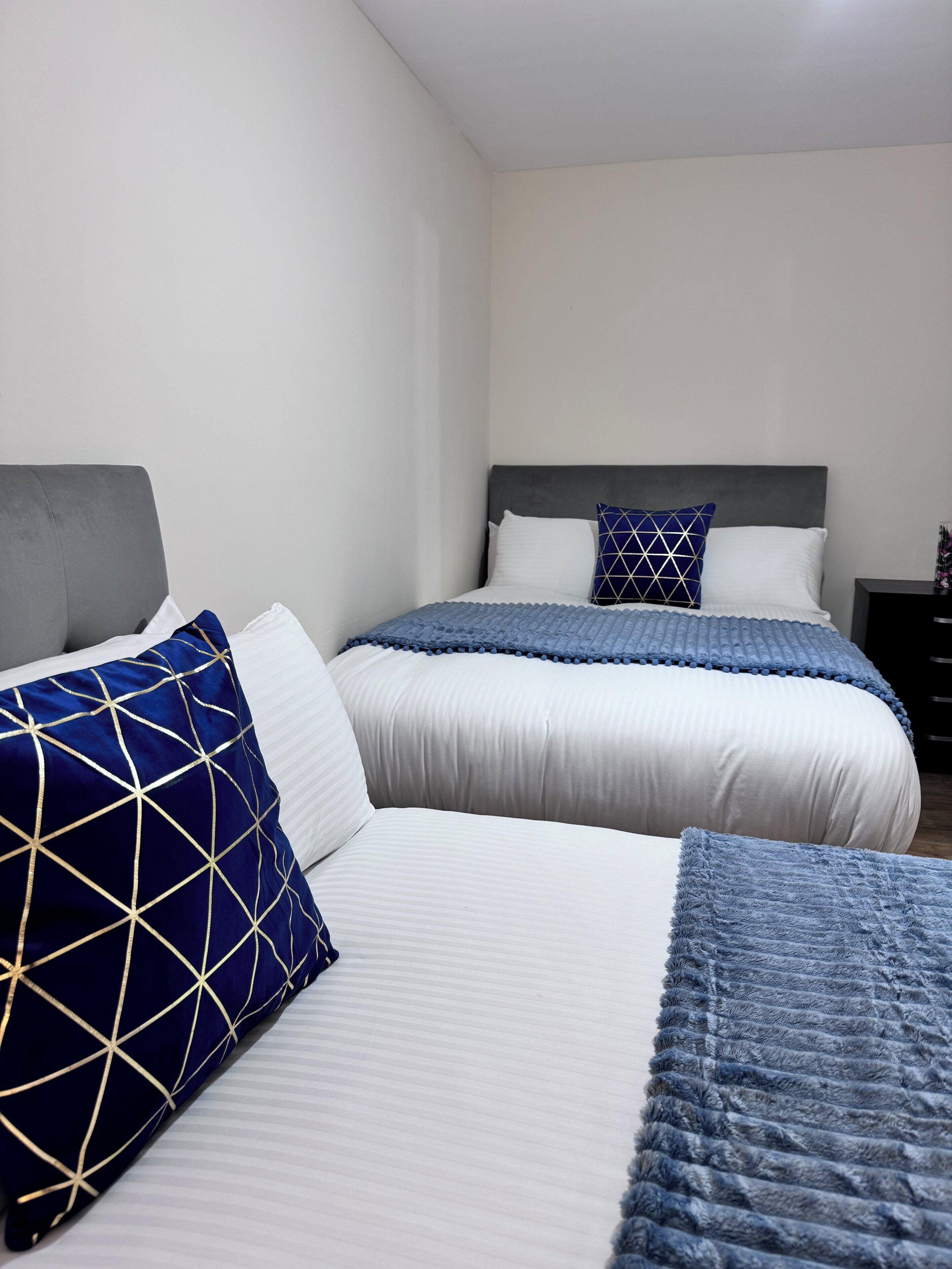 Apartamento, vista para o jardim | 2 quartos, ferros/tábuas de passar roupa, Wi-Fi de cortesia