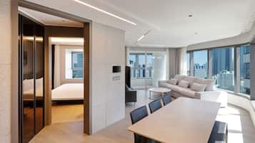 Royal Suite Partial Ocean | Roupas de cama premium, camas com colchões pillow-top