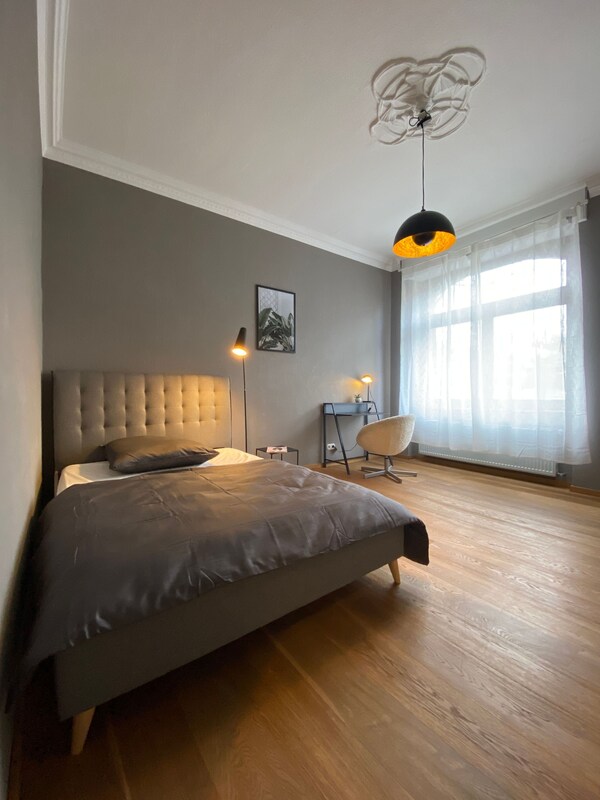 Room-zimmer Mit Stuck In Co-living Apart - Frankfurt am Main