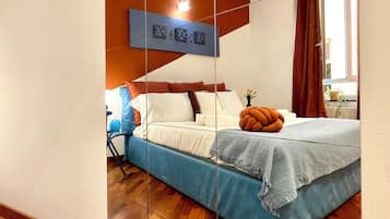 Apartamento família | 2 quartos, cortinas blackout, ferros/tábuas de passar roupa