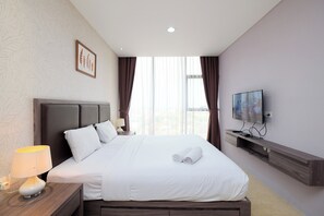 Apartamento Deluxe | 2 quartos, secretária, Wi-fi grátis