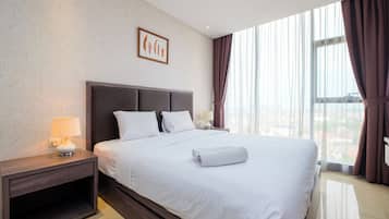 Apartamento Deluxe | 2 quartos, secretária, Wi-fi grátis