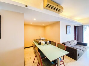 Apartamento luxo | Área de estar