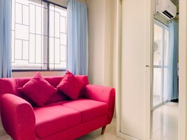 Estúdio Deluxe | Sala de estar