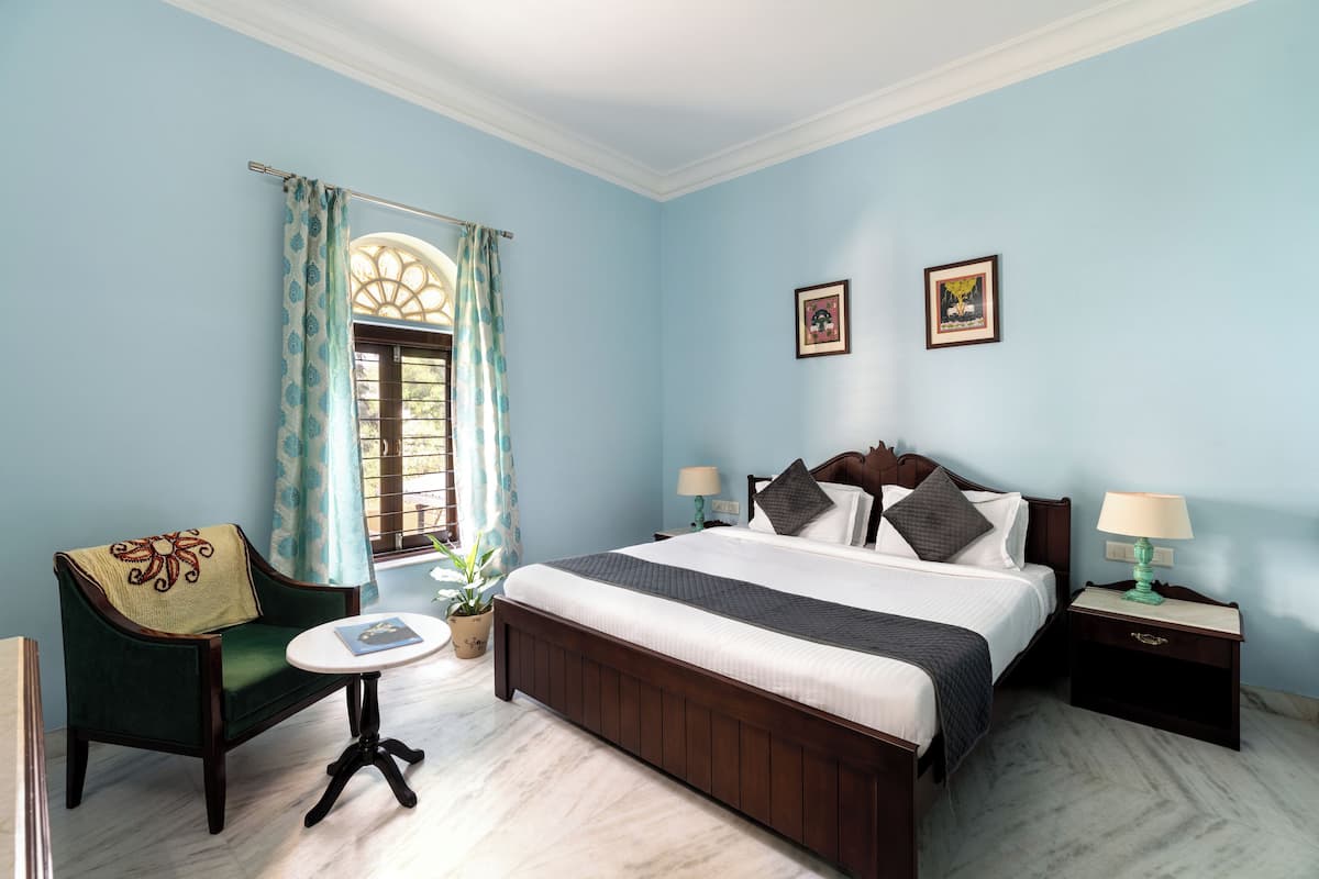 Quarto casal luxo | 1 quarto, roupas de cama premium, camas extras/dobráveis (sobretaxa)