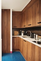Estúdio | Cozinha privada | Um frigorífico, um micro-ondas, uma placa de cozinha