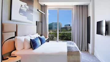 Apartamento | 1 quarto, Wi-fi grátis, roupa de cama fornecida