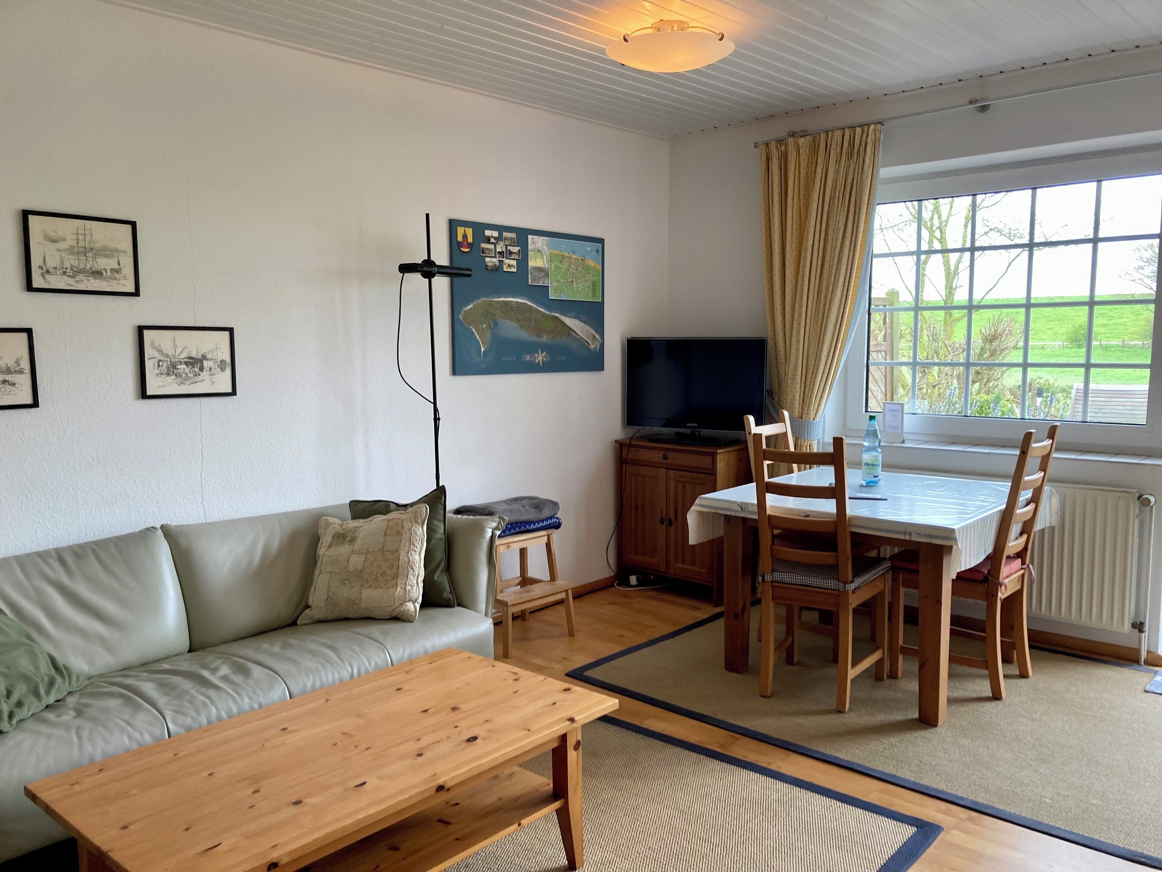 Herrlicher Blick Von Der Terrasse - Wangerooge