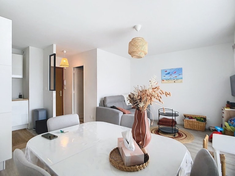Charming Apartment For 4, Steps From The Beach, Bright With Balcony! - Stella Plage