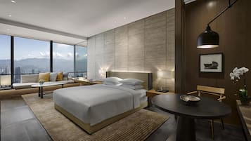 Quarto, 1 cama King, na torre | 1 quarto, roupas de cama premium