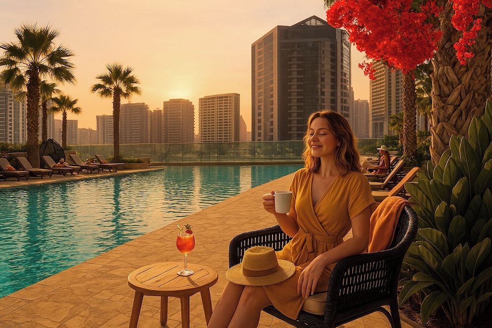 Centrally Located Cozy Burj Khalifa View - Dubai