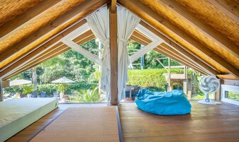 Cabana de Madeira Básica | Vista do alojamento