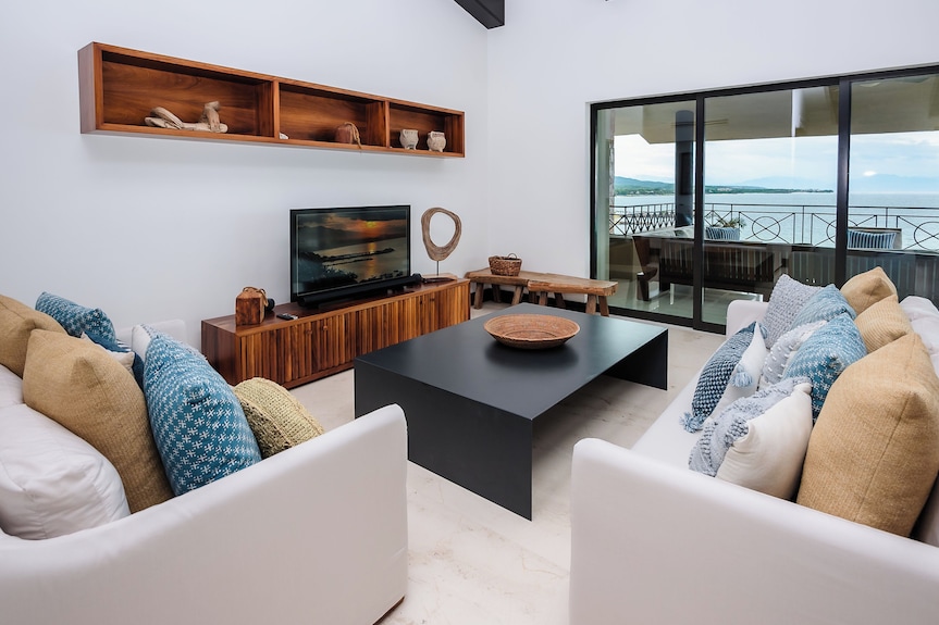 Best View Luxury Hacienda De Mita Penthouse W/ Beach Clubs & Walk To Town (By Vrmex.homes) - Punta Mita