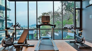Apartamento, 1 quarto, acessível, varanda | Sala de fitness