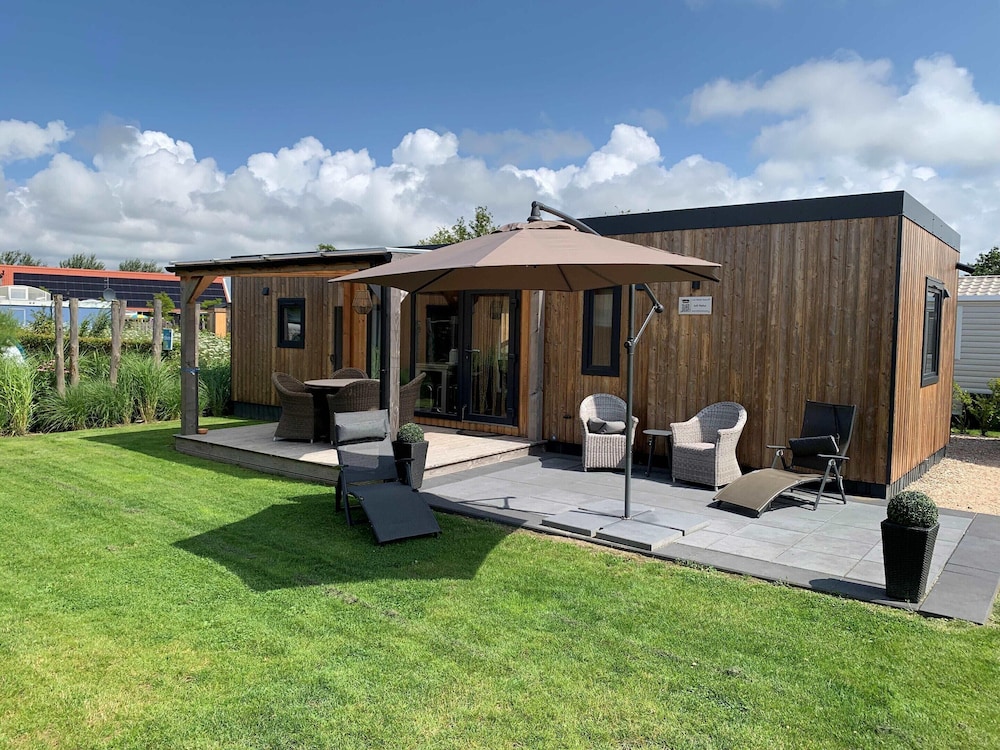 Modern Chalet With Air Conditioning, On A Holiday Park, 1 Km. From The Beach - Zeeland